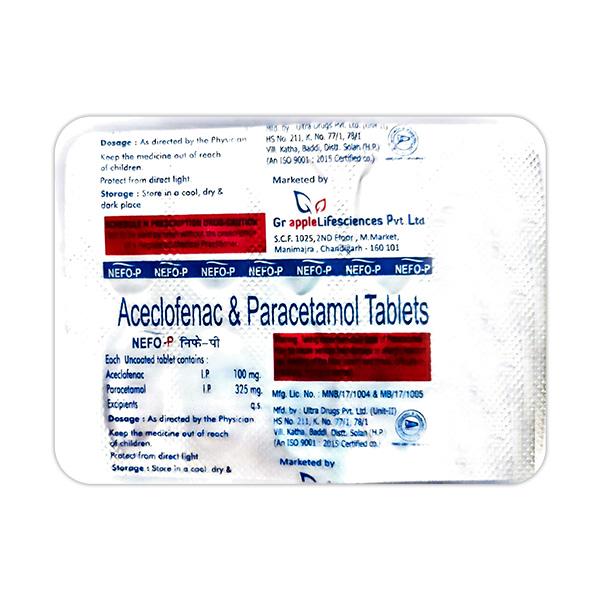 Buy NEFO P Tablet 10's Online at Upto 25% OFF | Netmeds