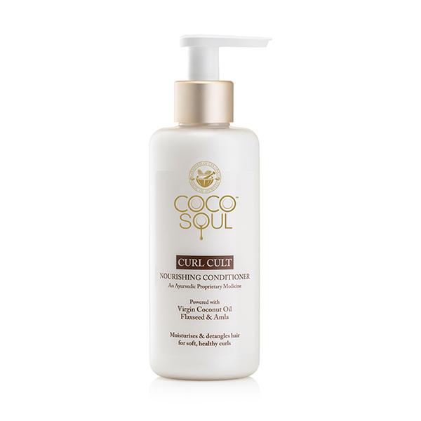 Buy Coco Soul Curl Cult Nourishing Conditioner with Ayurvedic Medicine ...
