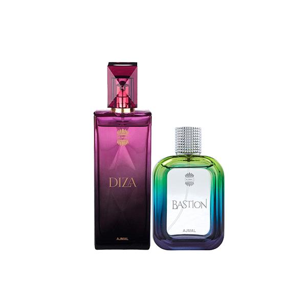 Buy Ajmal Diza EDP Fruity Floral Perfume And Bastion EDP Woody Aromatic ...