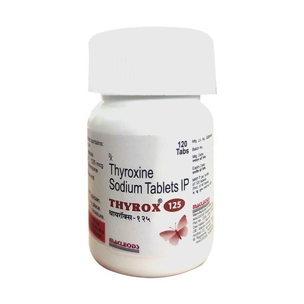 THYROX 125 Tablet 120's Price, Uses, Side effects, Substitutes | Netmeds