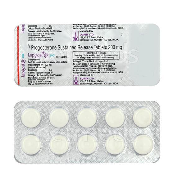 Lupigest SR 200mg Tablet 10'S Price, Uses, Side effects, Substitutes ...