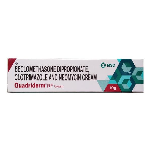 Buy Quadriderm RF Cream 10gm Online at Upto 25% OFF | Netmeds
