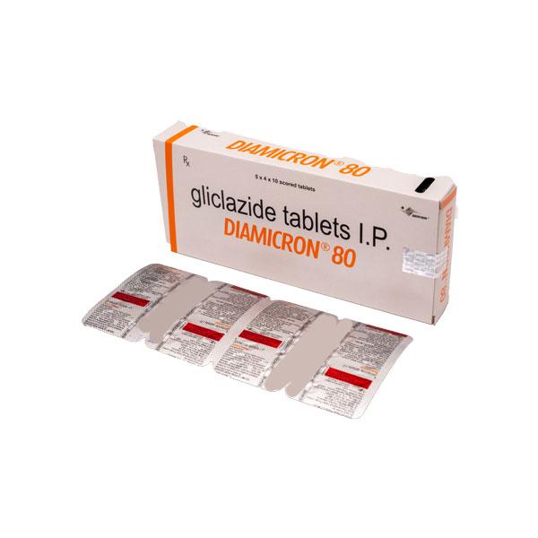 Buy Diamicron 80mg Tablet 10'S Online at Upto 25% OFF | Netmeds