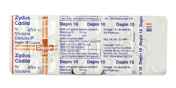 Buy Depin 10mg Capsule 30'S Online at Upto 25% OFF | Netmeds