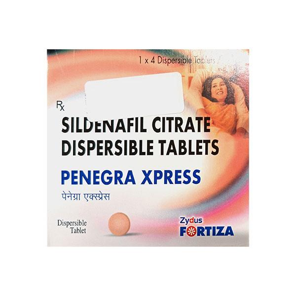 Penegra Xpress 50mg Tablet 4'S Price, Uses, Side effects, Substitutes ...