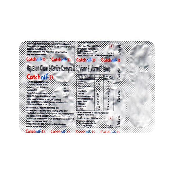CATCHNIL D Tablet 10's