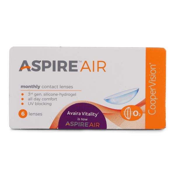 CooperVision ASPIRE AIR UV Blocking Monthly Disposable Spherical ...