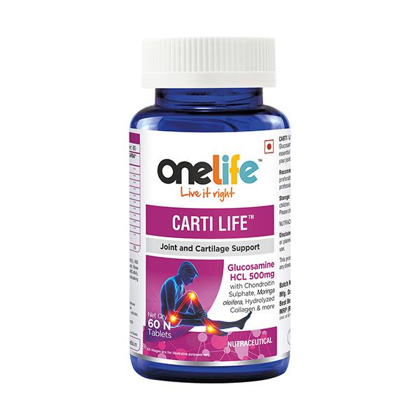 Buy Onelife Carti Life (Joint & Cartilage Support) Tablet 60's Online ...