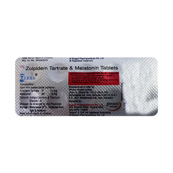 LEXA Tablet 10's - Price, Uses, Side Effects, and Substitutes | Netmeds