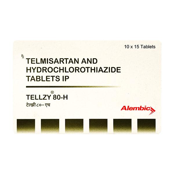 Tellzy 80mg Tablet 15'S : Price, Uses, Side Effects | Netmeds