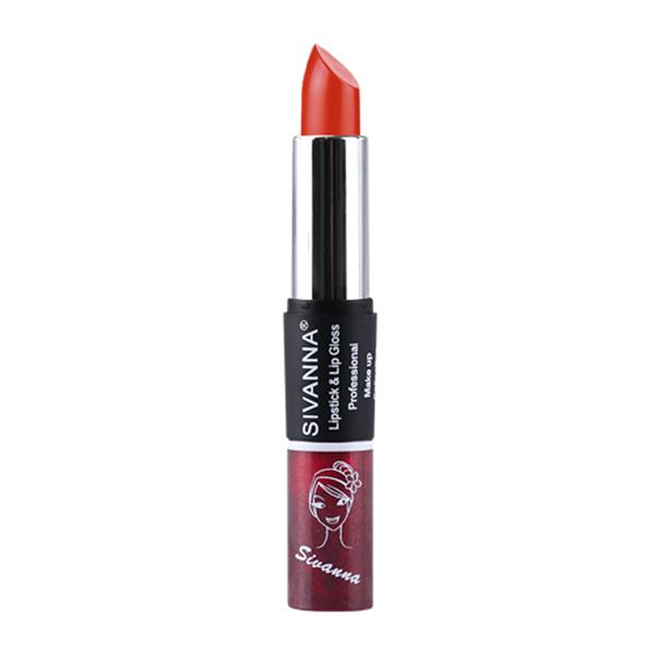 Buy Sivanna Colors 2 in 1 Lipstick & Lip Gloss - DK061 08 20 gm Online ...