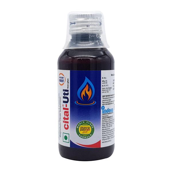 Cital Uti Sugar Free Suspension 100ml Price, Uses, Side effects ...