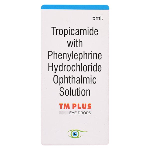 TM PLUS Eye Drops 5ml Price, Uses, Side effects, Substitutes | Netmeds