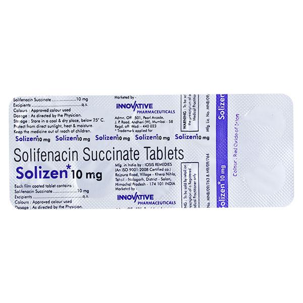 SOLIZEN 10mg Tablet 10's Price, Uses, Side effects, Substitutes | Netmeds