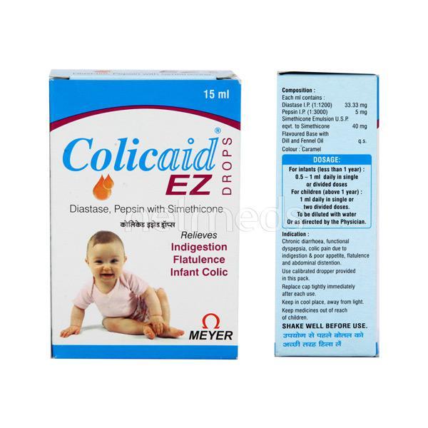 Colicaid EZ Drops 15ml : Price, Uses, Side Effects | Netmeds