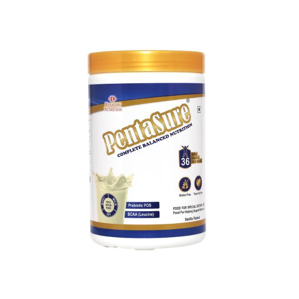Buy Pentasure Complete Balanced Nutrition Powder - Vanilla 1 kg Online ...