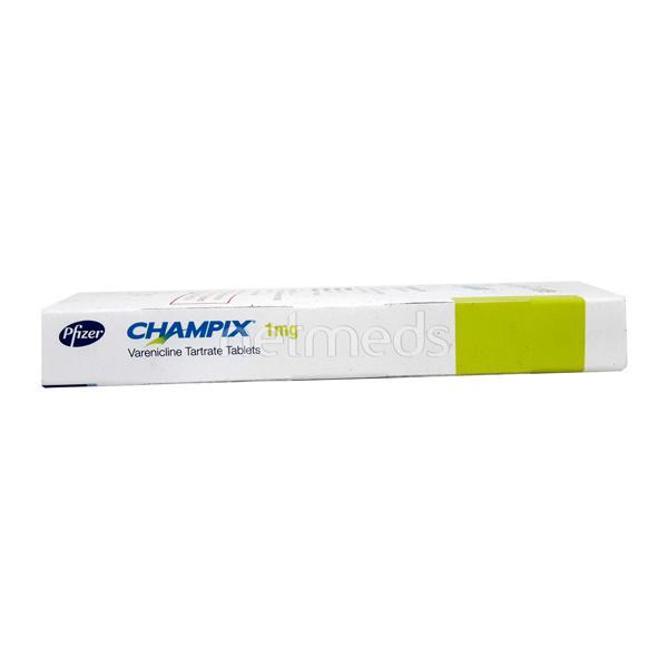 Champix (Maintenance Pack) 1mg Tablet 28'S : Uses, Side Effects, Price ...
