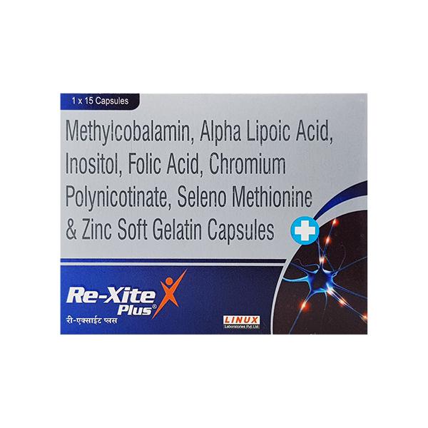RE Xite Plus Soft Gelatin Capsule 15'S Price, Uses, Side effects ...