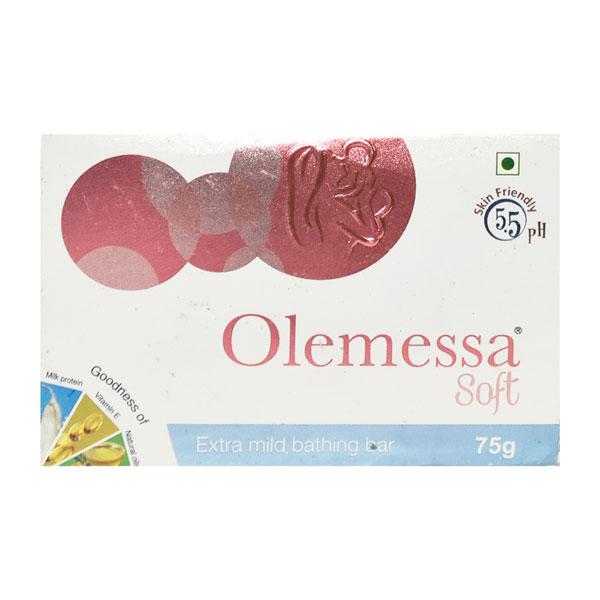 Olemessa Soft Extra Mild Bathing Bar 75gm : Price, Uses, Side Effects ...