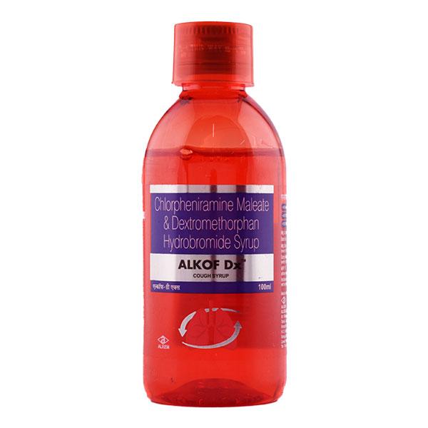 Alkof DX Cough Syrup 100ml Price, Uses, Side effects, Substitutes | Netmeds