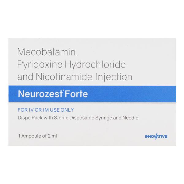 NEUROZEST FORTE Injection 2ml Price, Uses, Side effects, Substitutes ...