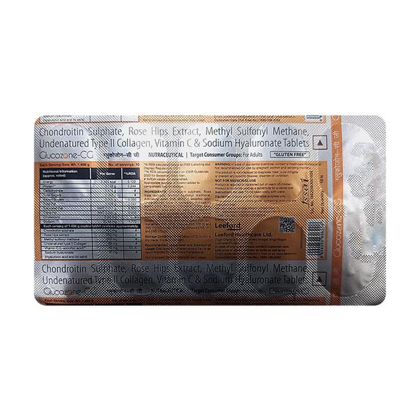 GLUCOZONE CG Tablet 10's : Uses, Side Effects, Price | Netmeds