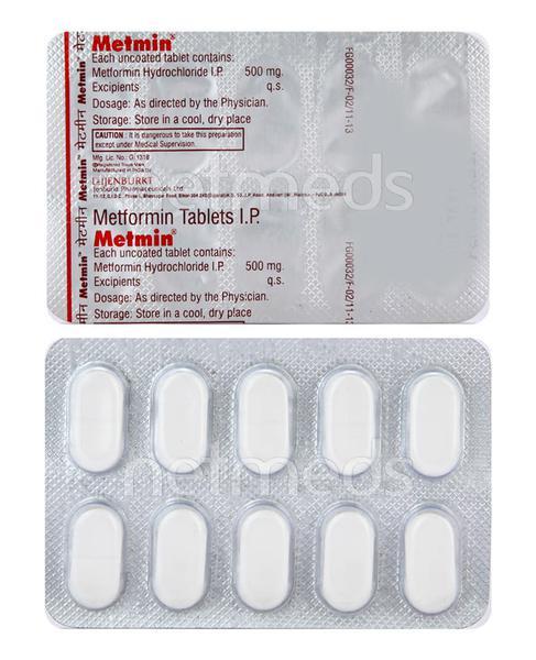 Metmin Tablet 10'S : Price, Uses, Side Effects | Netmeds