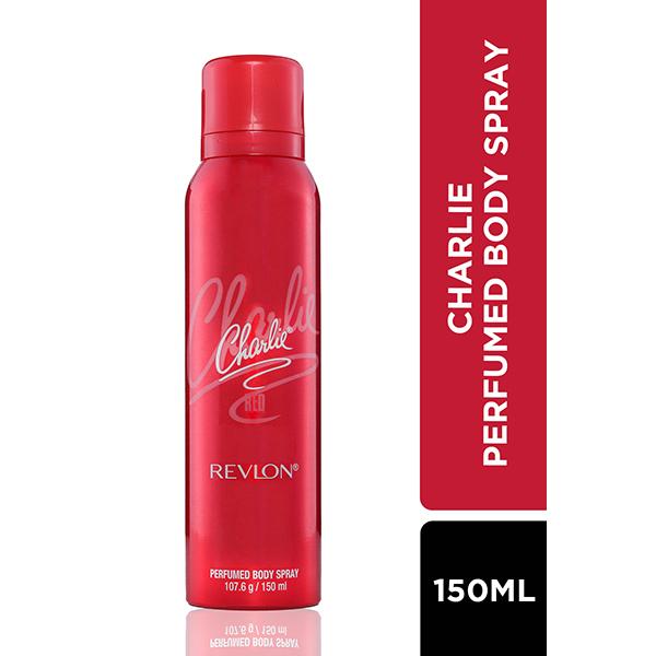 Buy Revlon Charlie Perfumed Body Spray - Red 150 ml Online at Best ...