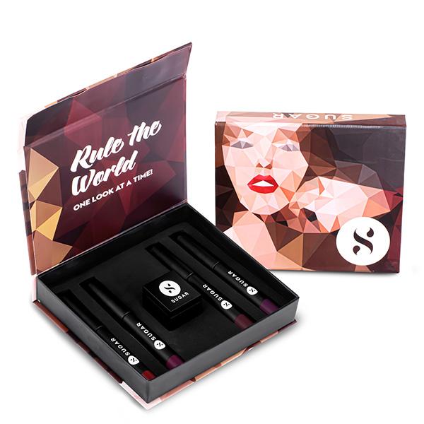 Buy SUGAR Cosmetics Matte As Hell Bold Is Gold Crayon Lipstick Gift Box ...