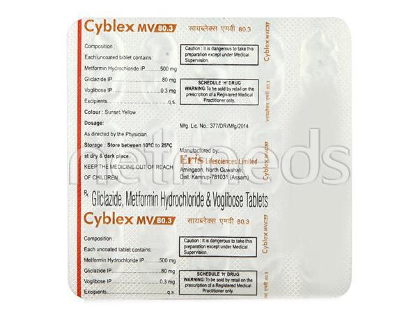 Cyblex MV 80.3mg Tablet 15'S : Price, Uses, Side Effects | Netmeds