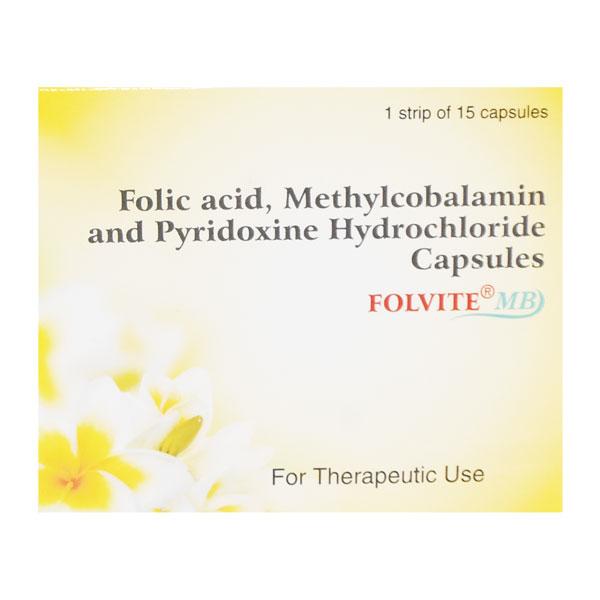 Buy Folvite MB Capsule 15'S Online at Upto 25% OFF | Netmeds