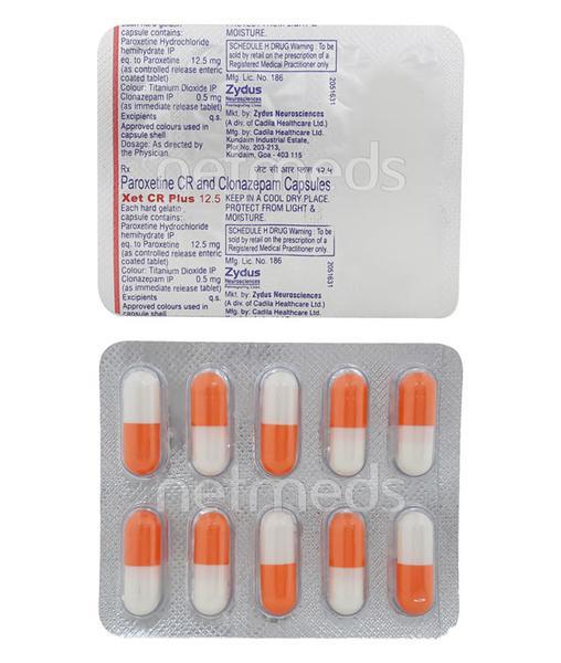 XET CR Plus 12.5mg Capsule 10'S - Price, Uses, Side Effects, and ...