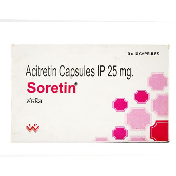 Buy Soretin 25mg Capsule 10'S Online at Upto 25% OFF | Netmeds