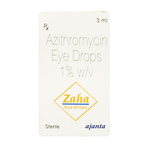 Zaha Eye Drops 3ml Price, Uses, Side effects, Substitutes | Netmeds