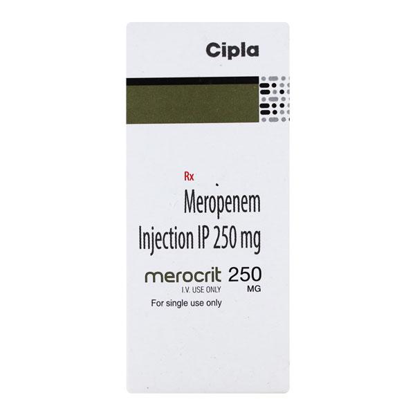 Buy Merocrit 250mg Injection 1's Online at Upto 25% OFF | Netmeds