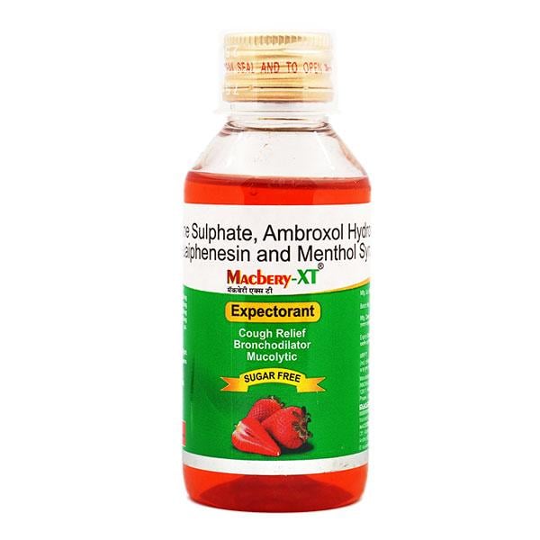 Buy MACBERY XT SUGAR FREE Expectorant 100ml Online at Upto 25% OFF ...