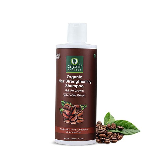 Buy Organic Harvest Coffee Shampoo 500 ml Online at Best Price - Shampoos