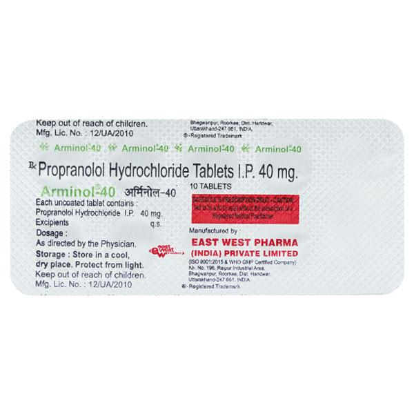 Arminol 40mg Tablet 10'S