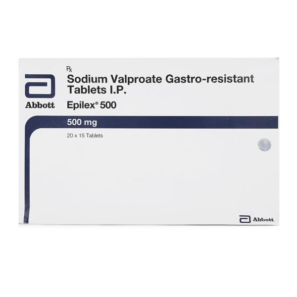 EPILEX 500mg Tablet 15's Price, Uses, Side effects, Substitutes | Netmeds