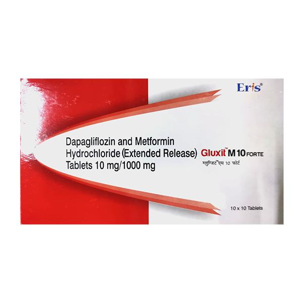 GLUXIT M 10 FORTE Tablet 10's : Price, Uses, Side Effects | Netmeds