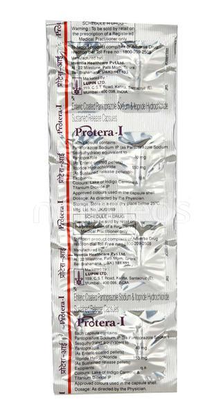 Protera I Capsule 10'S Price, Uses, Side effects, Substitutes | Netmeds