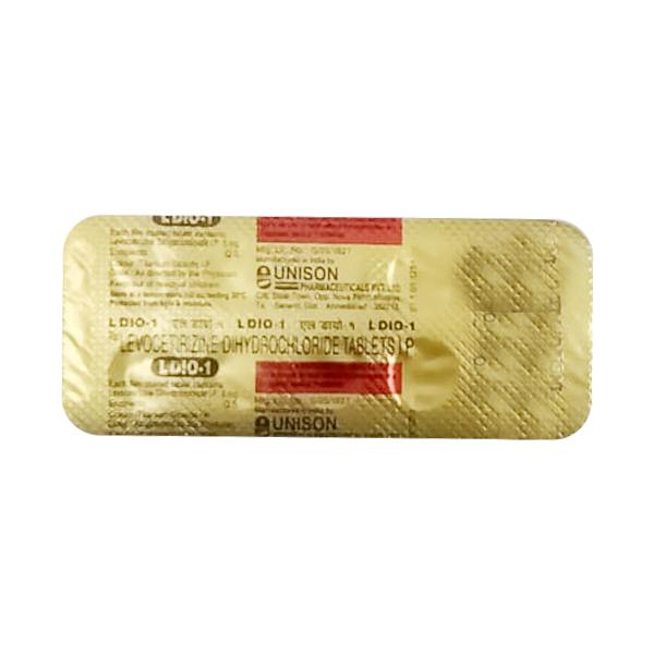 Buy L Dio 1 Tablet 10'S Online at Upto 25% OFF | Netmeds