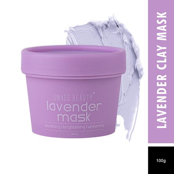 Buy Swiss Beauty Lavender Clay Mask 100 gm Online at Best Price - Masks ...