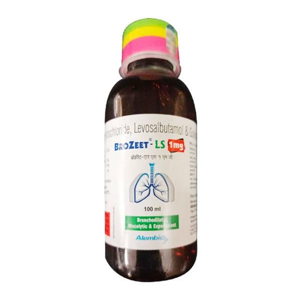 Buy BROZEET LS 1mg Syrup 100ml Online at Upto 25% OFF | Netmeds