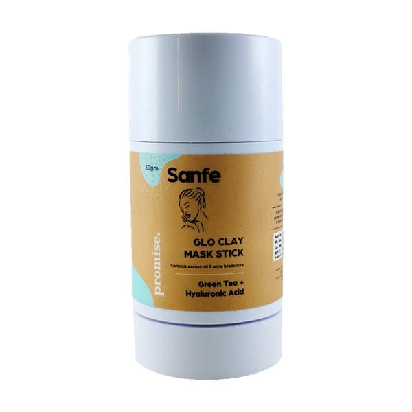 Buy Sanfe Promise Glo Clay Mask Stick - Green Tea + Hyaluronic Acid 30 ...