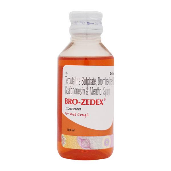 BRO Zedex Expectorant 100ml Price, Uses, Side effects, Substitutes ...