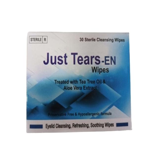 Just Tears EN Cleansing Wipes 30 s Online at Discounted Price | Netmeds