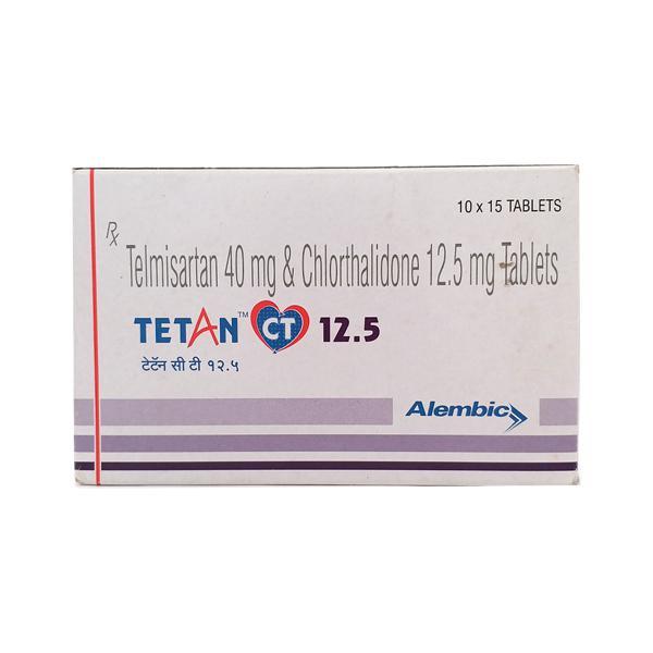 Tetan CT 12.5mg Tablet 15'S : Price, Uses, Side Effects | Netmeds