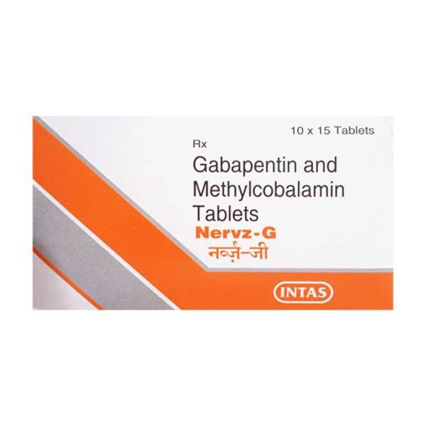 Buy NERVZ G Tablet 15's Online at Upto 25% OFF | Netmeds