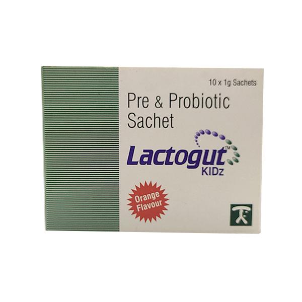 Lactogut Kidz Orange Flavour Sachet 1gm : Price, Uses, Side Effects ...